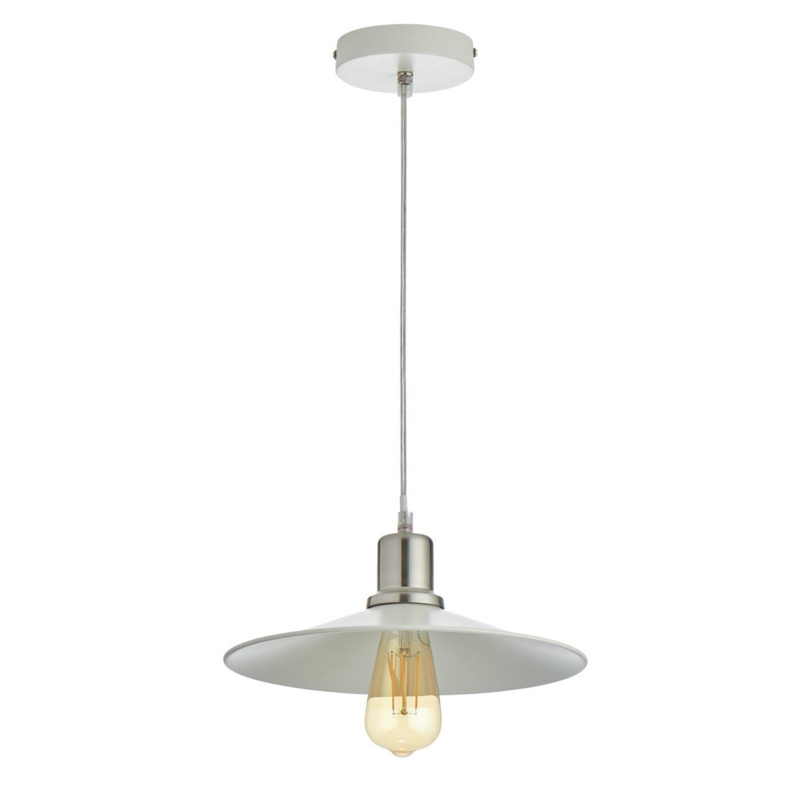 Habitat Pixie Pendant Light - Off White by Habitat | ufurnish.com