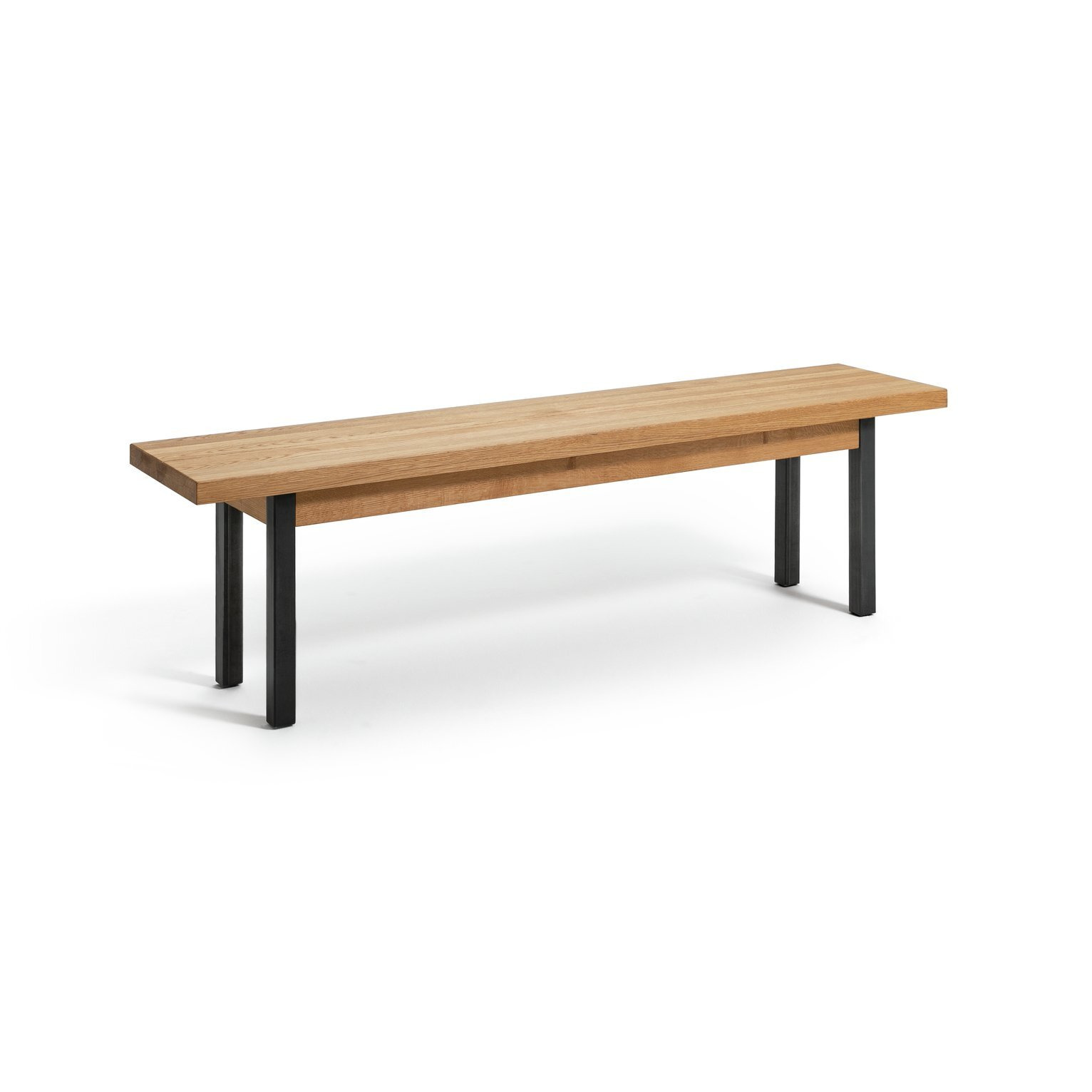 Habitat Feliz Wood Dining Bench - Oak by Habitat | ufurnish.com