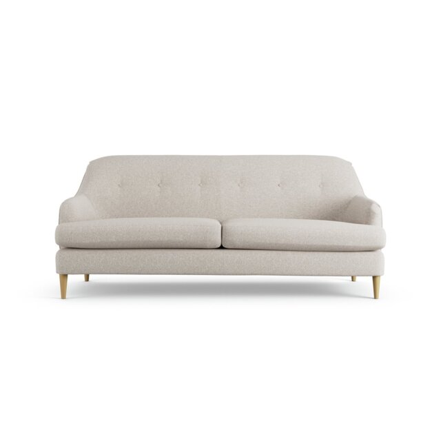 Habitat Frome Fabric 3 Seater Sofa - Natural - Ash Leg by Habitat ...