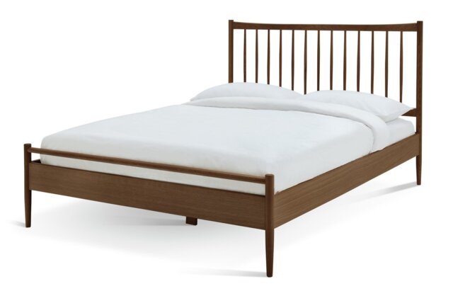 Habitat Chiltern Spindle Kingsize Wooden Bed Frame - Walnut by Habitat ...