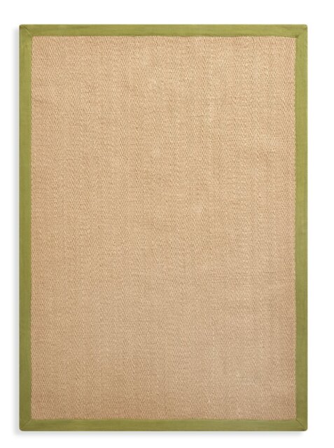 Habitat Herringbone Khaki Border Jute Rug - 160x230cm by Habitat ...