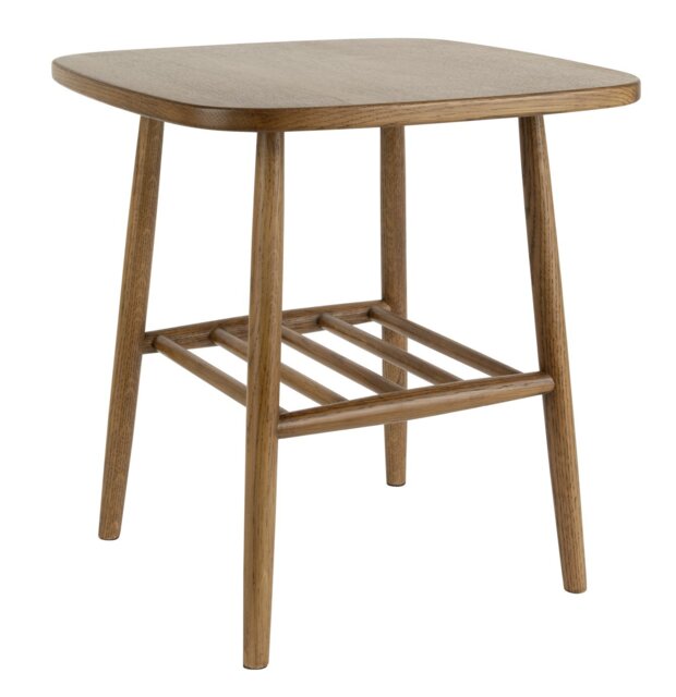 Habitat Cornelia Side Table - Walnut by Habitat | ufurnish.com
