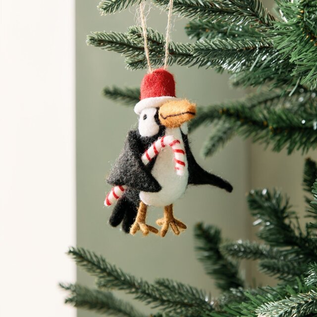 Habitat Single Candycane Toucan Christmas Hanging Ornament by Habitat ...
