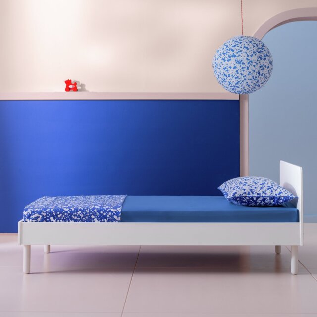 Habitat 60 Alba Single Bed Frame With Kids Mattress - White by Habitat ...