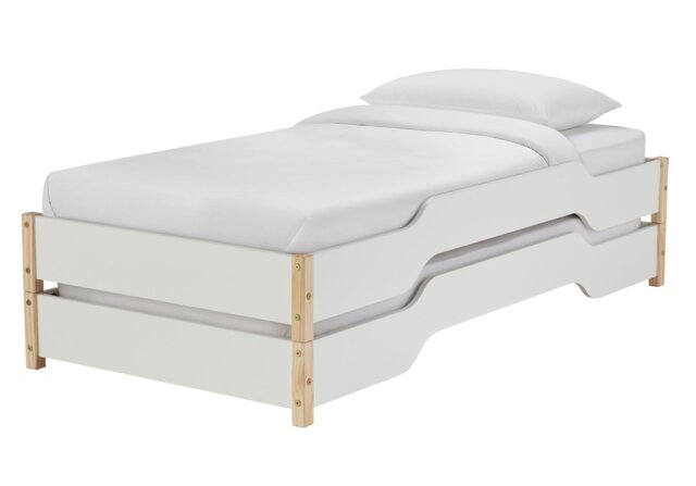 Habitat Hanna Stacking Guest Bed - Single by Habitat | ufurnish.com