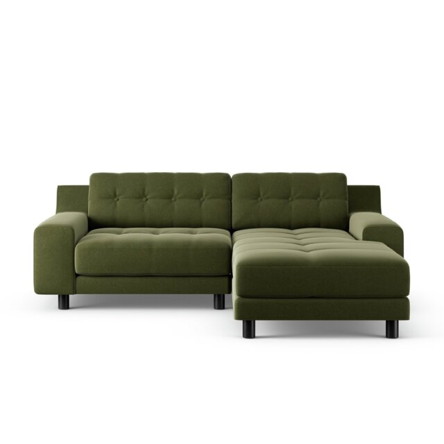 Habitat Hendricks Right Hand Corner Sofa - Moss Green by Habitat ...