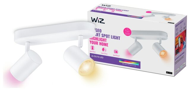 Philips Imageo Metal 3 Light LED Spotlight - White by Habitat ...