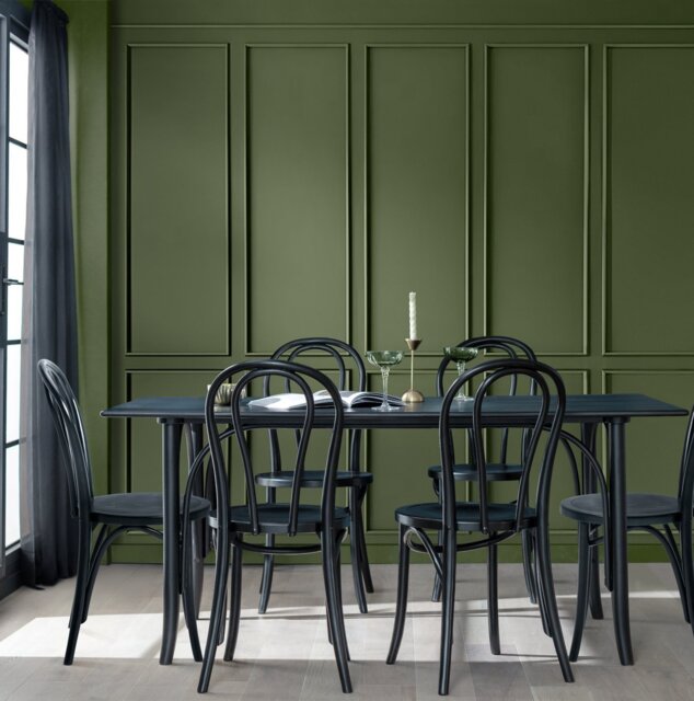 Habitat Larsa 6 - 8 Seater Dining Table - Black by Habitat | ufurnish.com