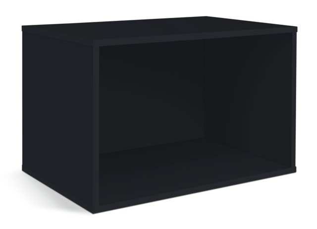 Habitat Rubrics Modular Single Large Shelf Unit - Black by Habitat ...