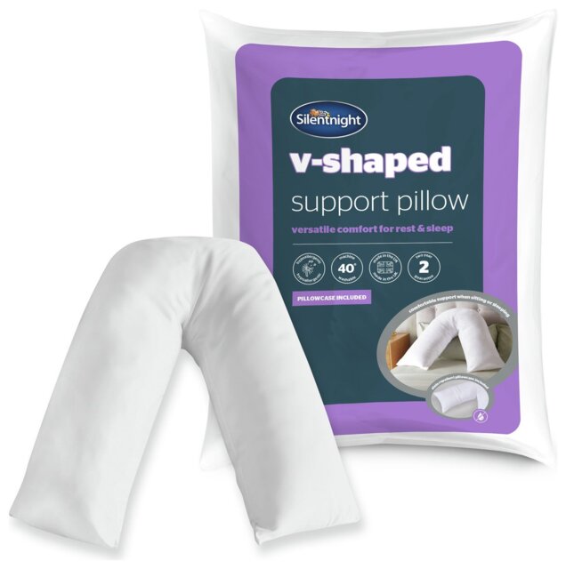 Silentnight Impress Memory Foam V Shaped Support Pillow by Habitat ...