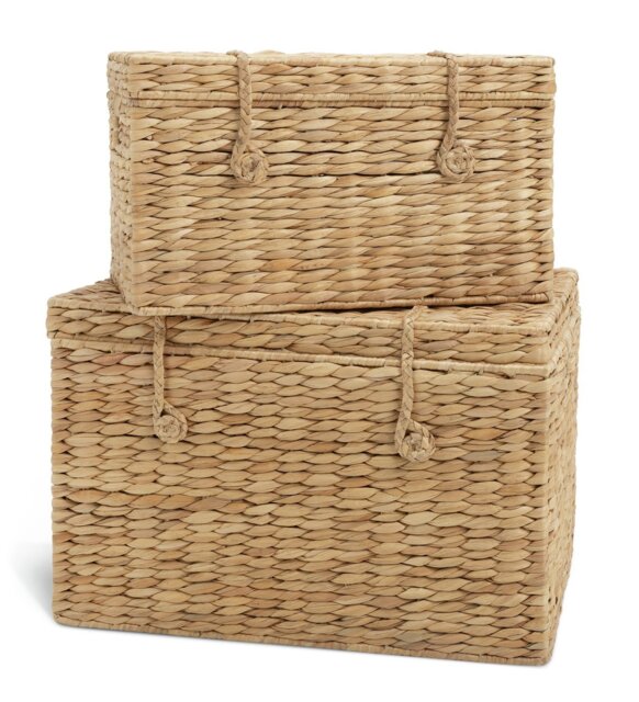 Habitat Set of 2 Woven Storage Baskets - Natural by Habitat | ufurnish.com