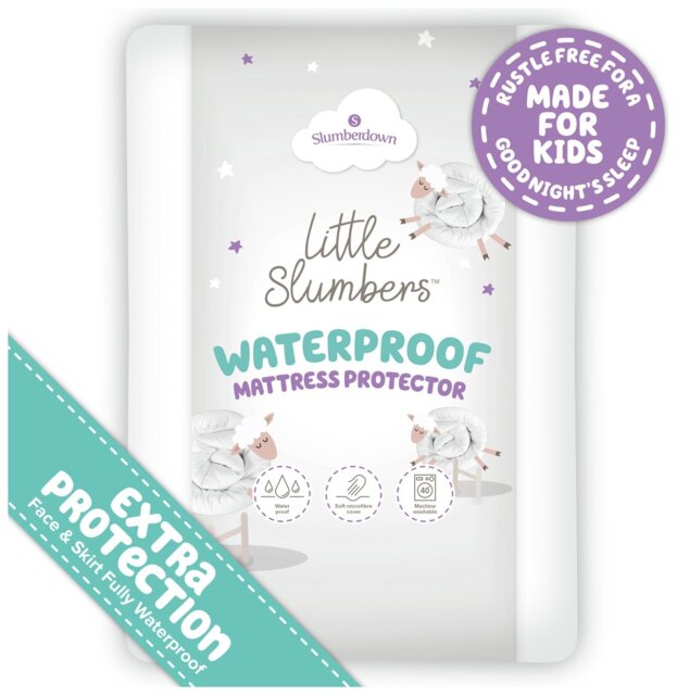 Slumberdown Little Slumbers Waterproof Mattress Protector CB by Habitat ...
