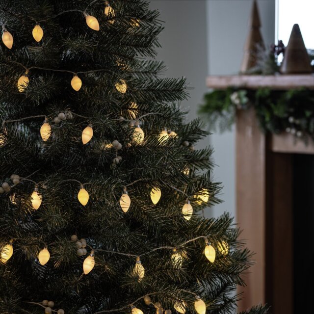 Habitat 60 Warm White Large LED Bulb Christmas Tree Lights by Habitat ...