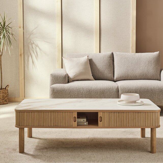 Habitat Lex Coffee Table - Natural by Habitat | ufurnish.com
