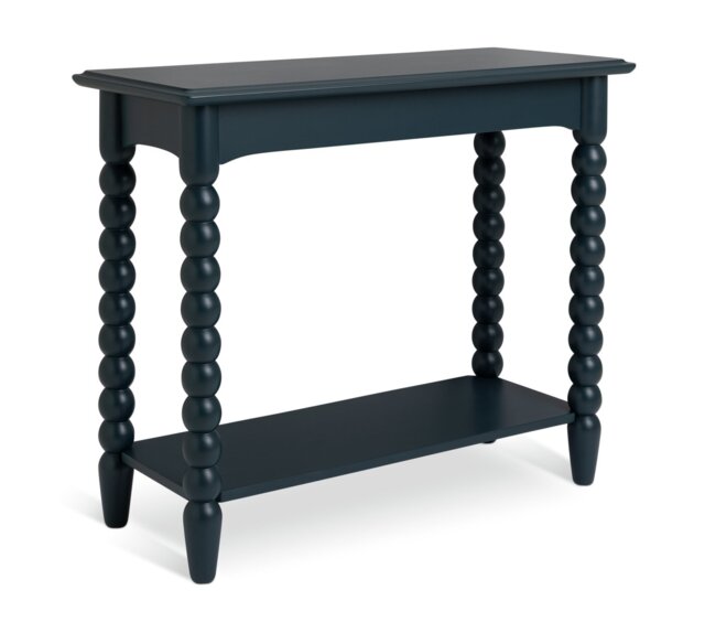 Habitat Blaire Bobbin Console Table - Navy by Habitat | ufurnish.com