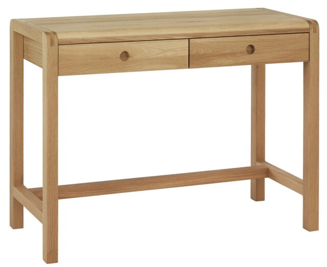 Habitat Radius Dressing Table - Oak by Habitat | ufurnish.com