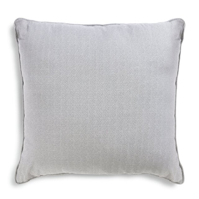 Habitat Herringbone Cushion Cover - Flint Grey - 43x43cm by Habitat ...