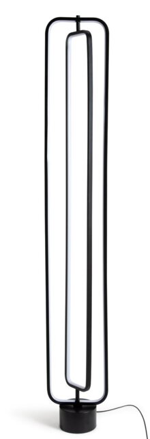 Habitat Sio LED Floor Lamp - Black by Habitat | ufurnish.com