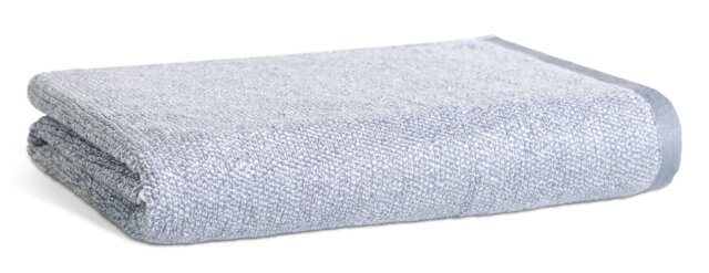 Habitat Marl Bath Towel - Rustic Blue by Habitat | ufurnish.com