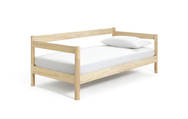 Habitat Odin Single Day Bed Frame With Mattress - Pine by Habitat ...