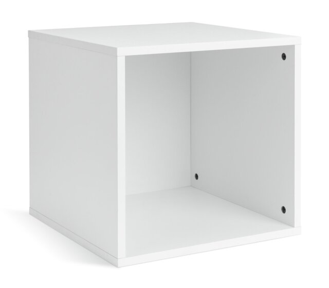Habitat Rubrics Modular Single Square Shelf Unit - White by Habitat ...