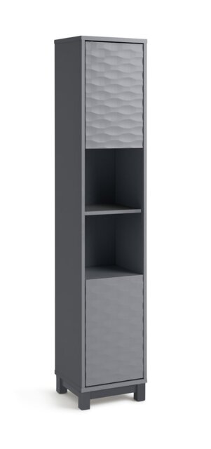Habitat Zander Tallboy Grey by Habitat ufurnish
