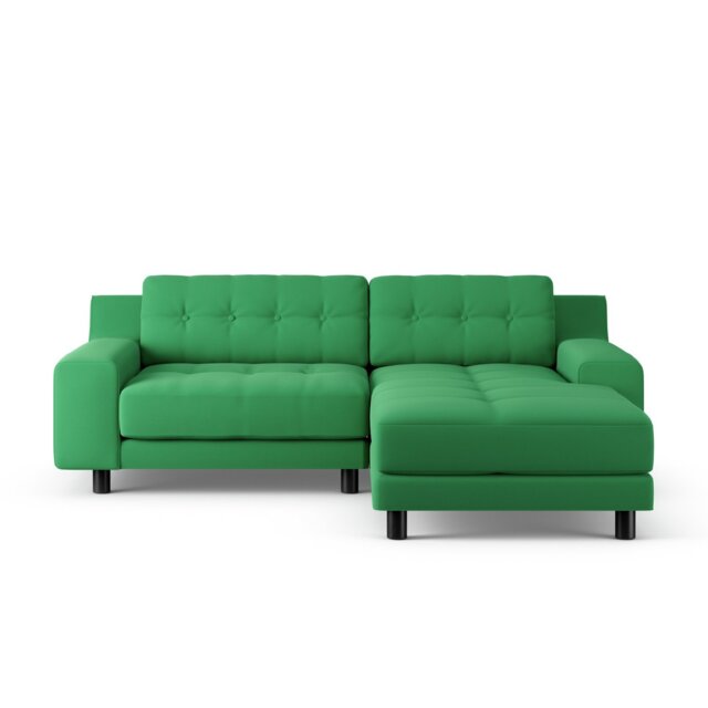 Habitat Hendricks right Hand Corner Sofa - Emerald Green by Habitat ...