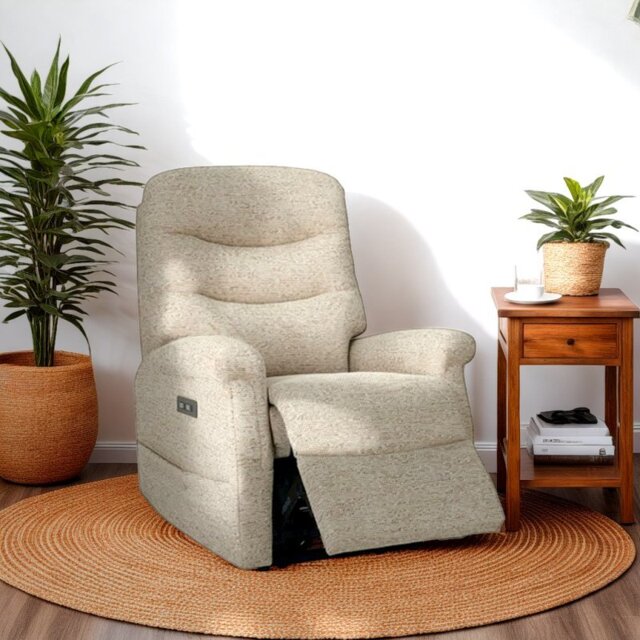 Celebrity Hollingwell Standard Recliner Sofa in Aquaclean - Without ...