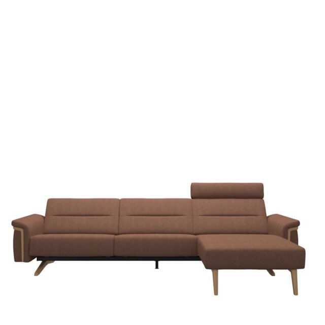 Stressless Stella 2.5 Seater with Large Longseat RHF, with Wood Arms in ...