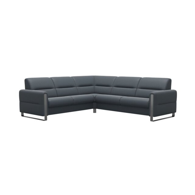 Stressless Fiona Corner Group, 2.5 Seats LHF, 2.5 Seats RHF, with Steel ...