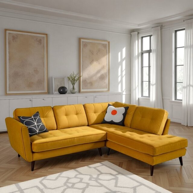 Orla Kiely Ivy Corner Group - Left Hand Facing - House Plain by Haskins ...