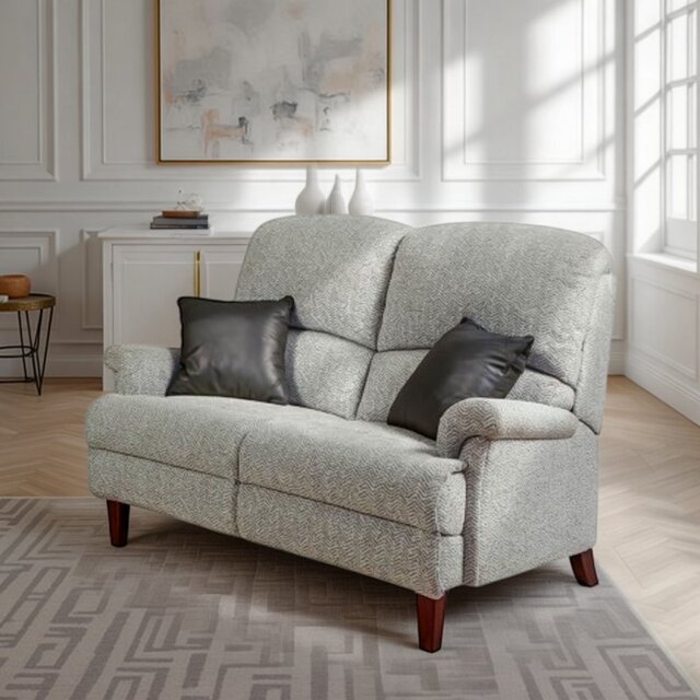 Sherborne Nevada 2 Seater Sofa in Fabric - Small - Range 1 by Haskins ...
