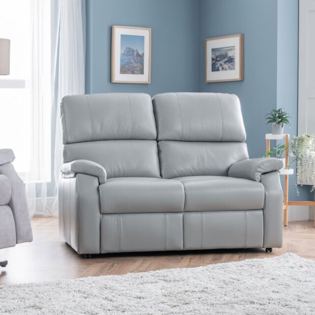 Celebrity Newstead 2 Seater Sofa in Leather - Without Support - Static ...