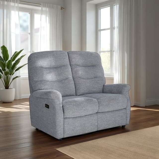 Celebrity Hollingwell 2 Seater Recliner Sofa in Leather - Without ...