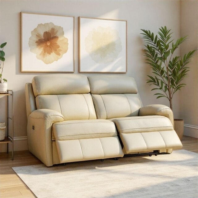 G Plan Hardy 2 Seater Power Recliner Sofa Head Rest and Lumbar In ...