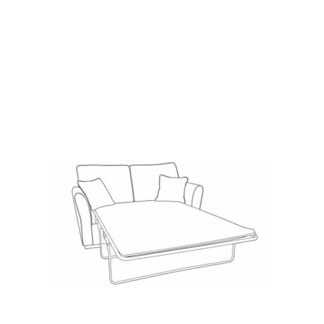 Tiffany 3 Seater 140cm Sofabed in Fabric - Deluxe Action and Sprung ...