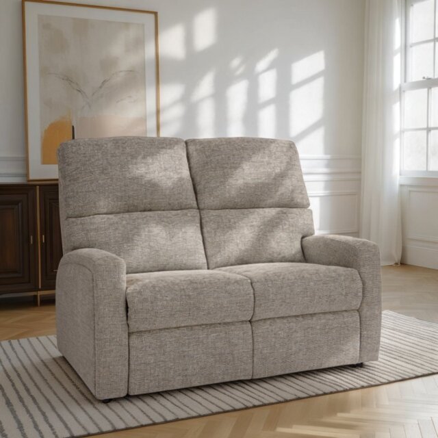 Southwell 2 Seater Single Motor Power Rec In - With Headrest and Lumbar ...