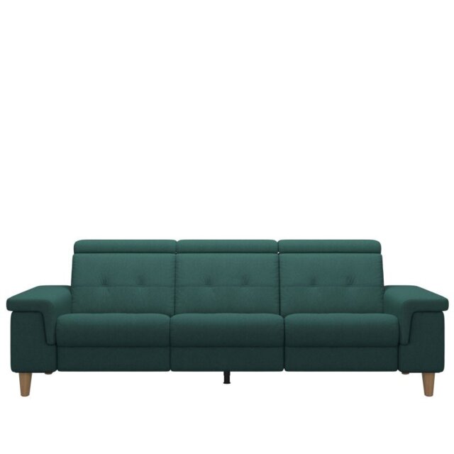 Stressless Anna A2 3 Seater Sofa in Fabric - Wood by Haskins Furniture ...