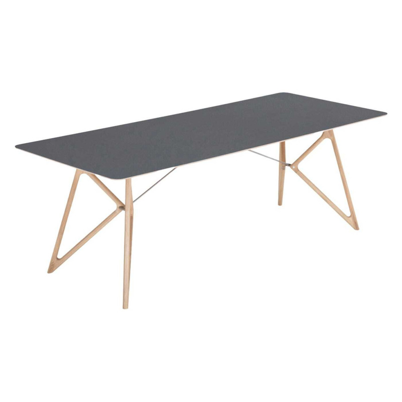 Gazzda Fawn Tink Table Nero 220cm by Heal's | ufurnish.com