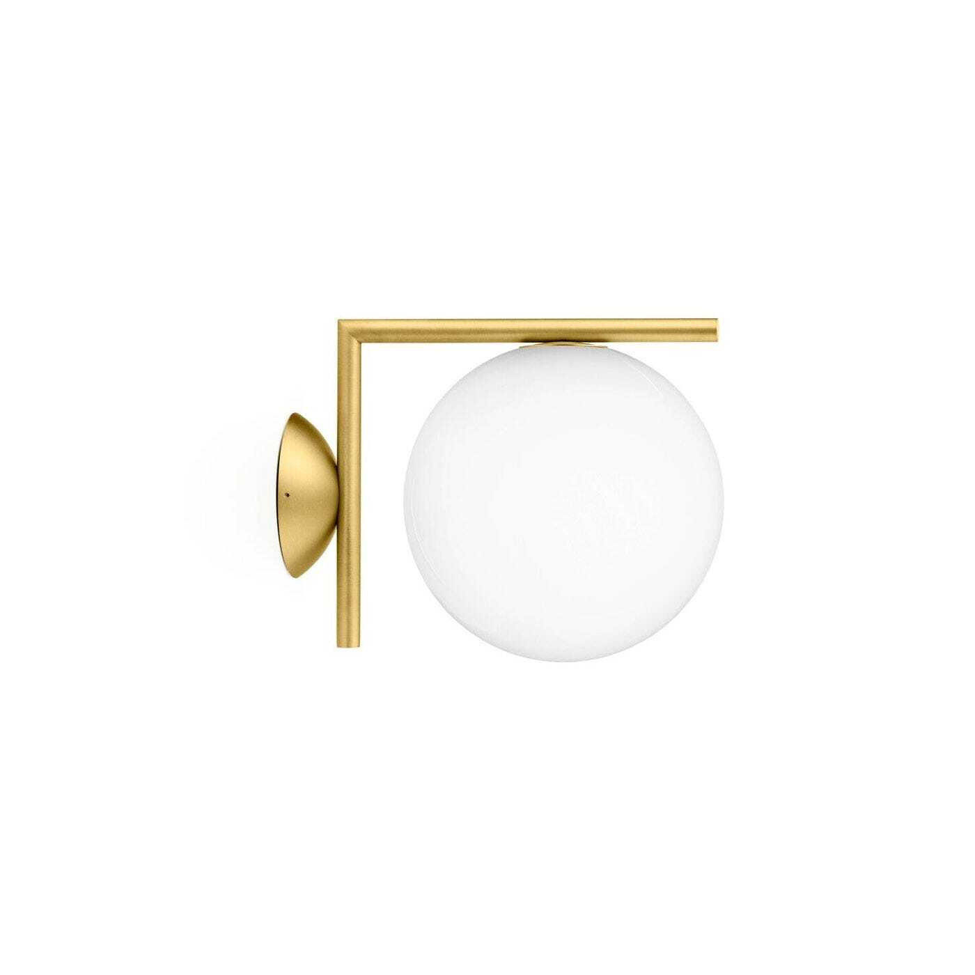 Flos IC W1 Wall Light Chrome by Heal's | ufurnish.com