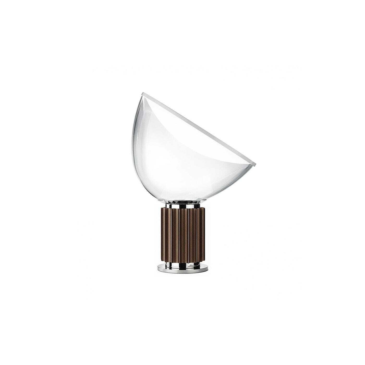 Flos Taccia LED Table Lamp Anodized Bronze Small by Heal's | ufurnish.com