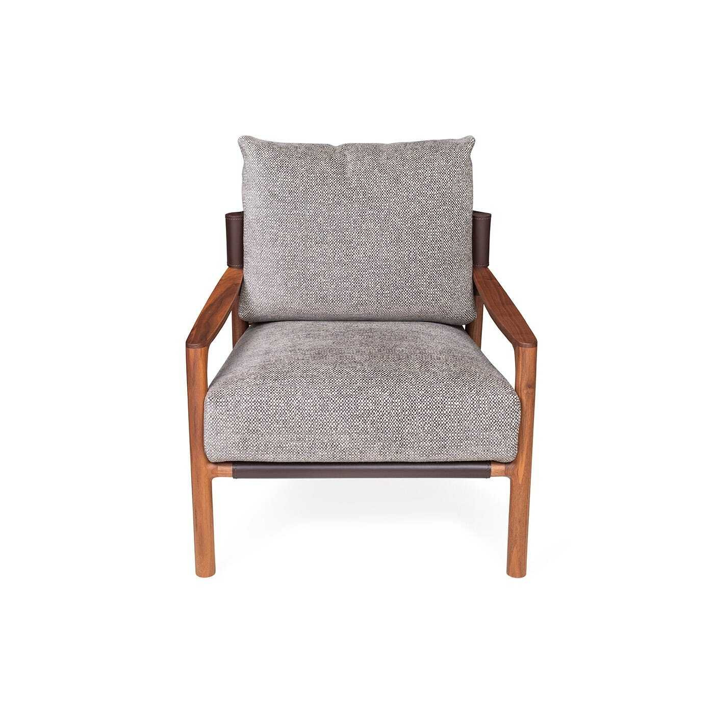 Porada Vera Armchair Walnut by Heal's | ufurnish.com