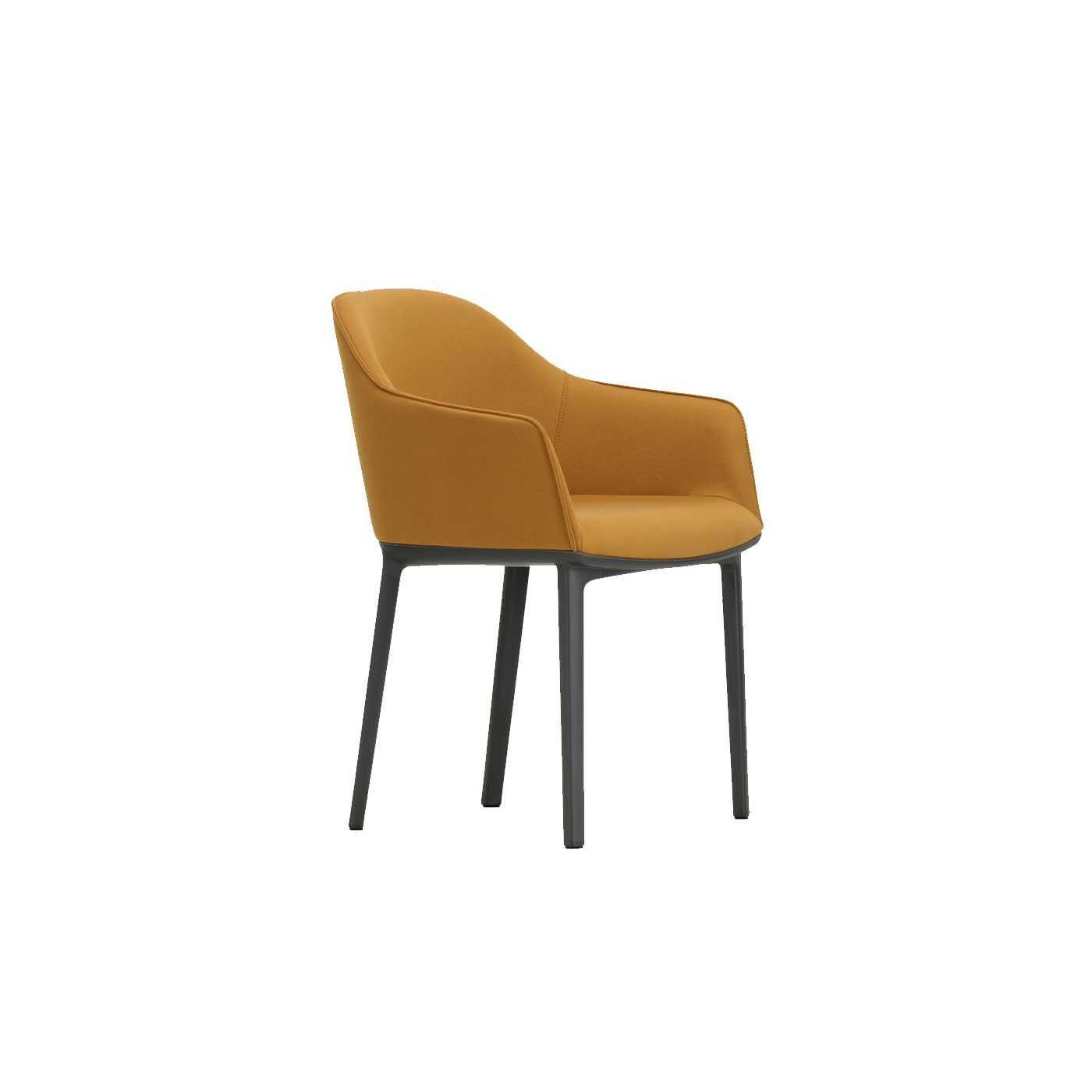 Vitra Softshell Armchair Cognac by Heal's | ufurnish.com