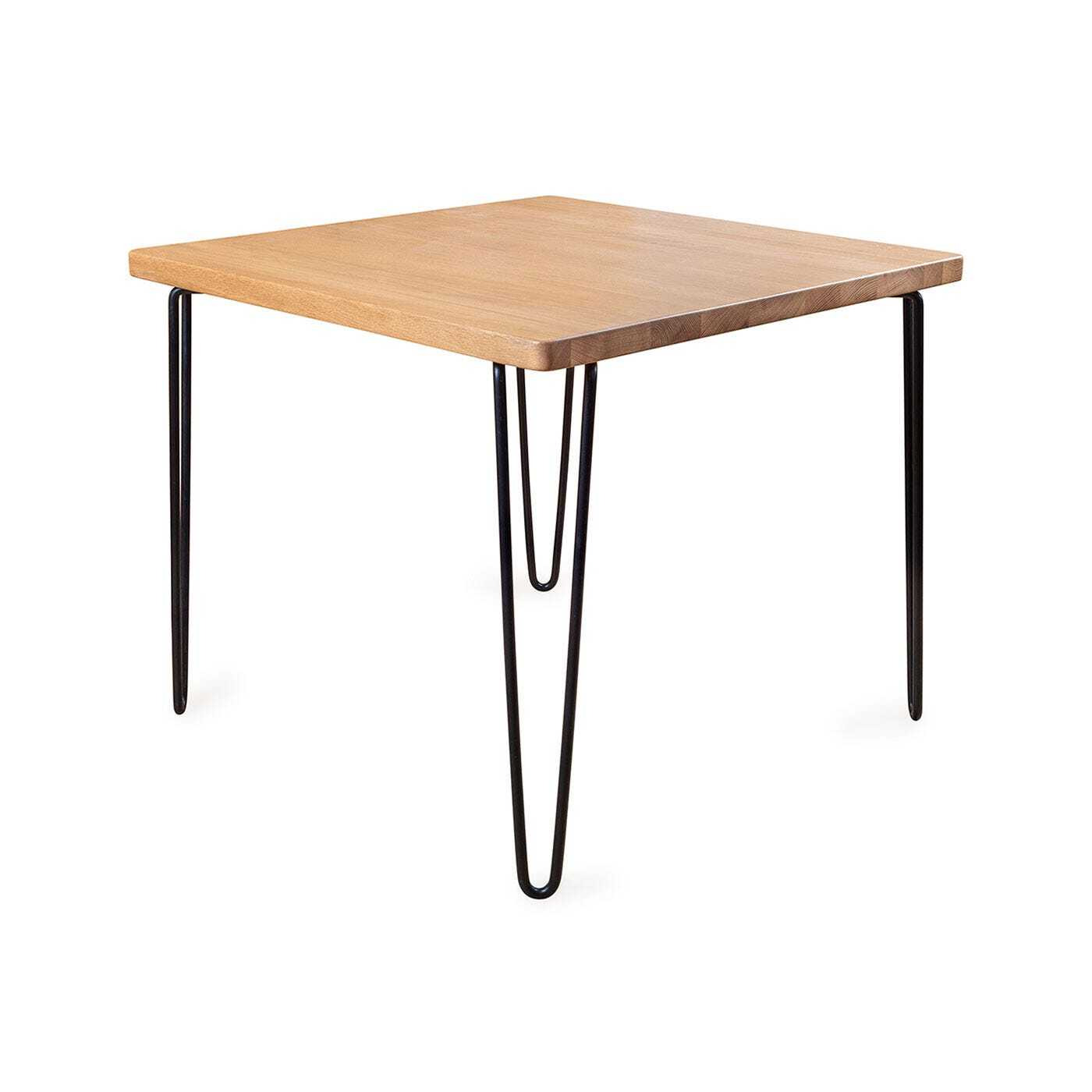 Heal's Brunel Dining Table Square Oak by Heal's | ufurnish.com