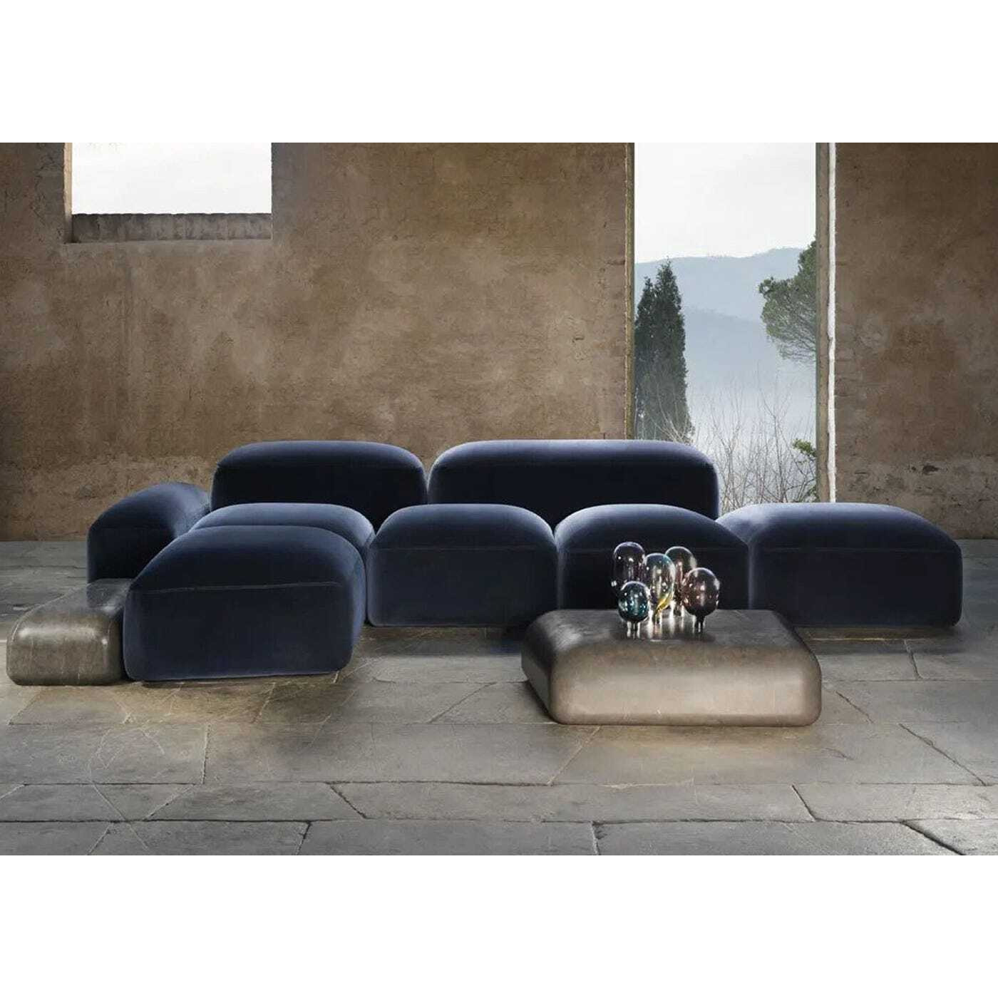 Amura Lapis Corner Sofa (E019) in Linamore 116 by Heal's | ufurnish.com