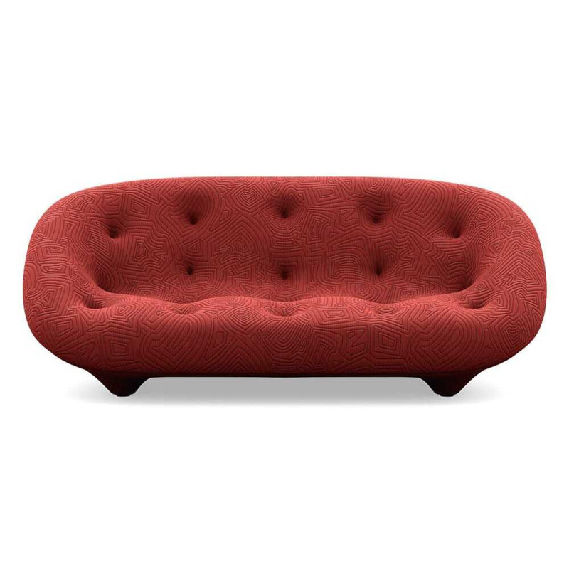 Ligne Roset Ploum Medium High Back Sofa Appa Rouge by Heal's | ufurnish.com