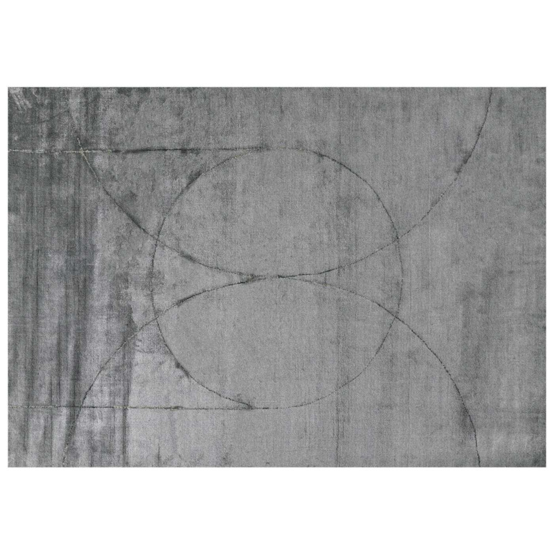 Linie Design Circulus Rug Grey 140cm x 200cm by Heal's | ufurnish.com