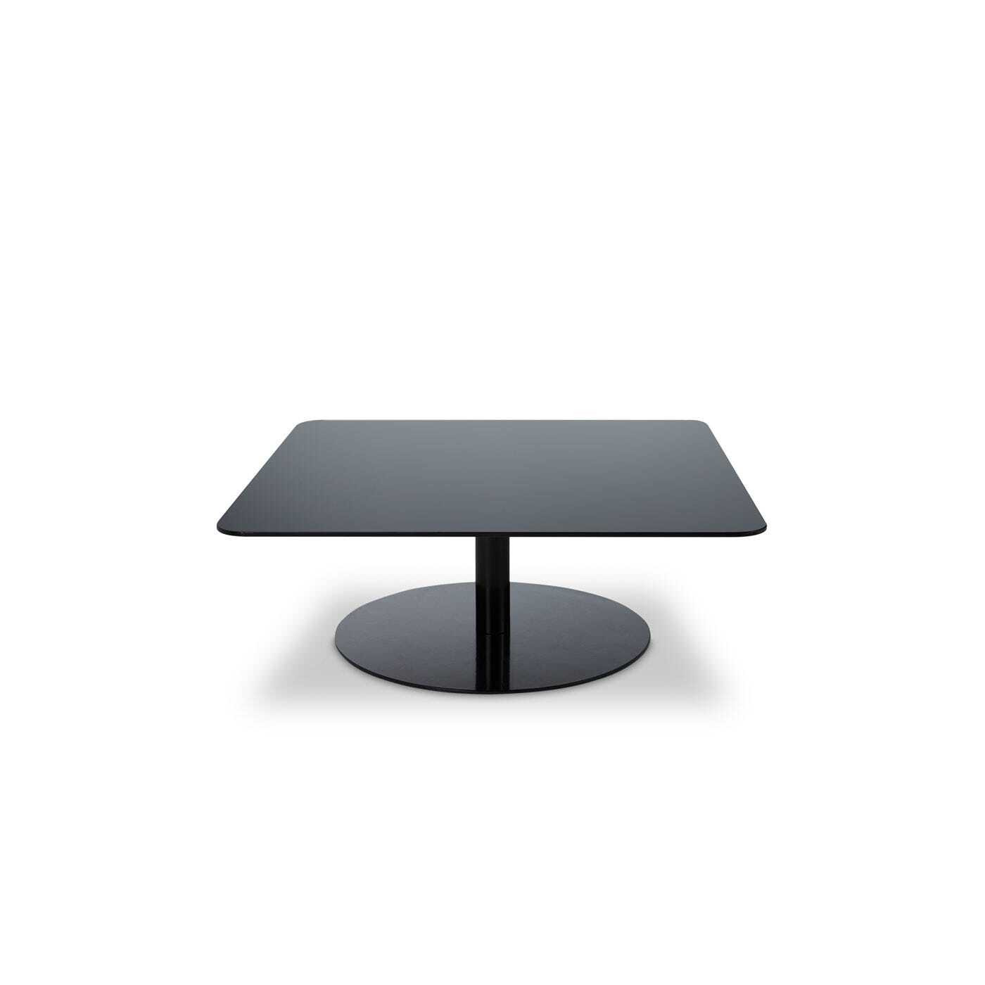 Tom Dixon Flash Square Coffee Table Black by Heal's | ufurnish.com