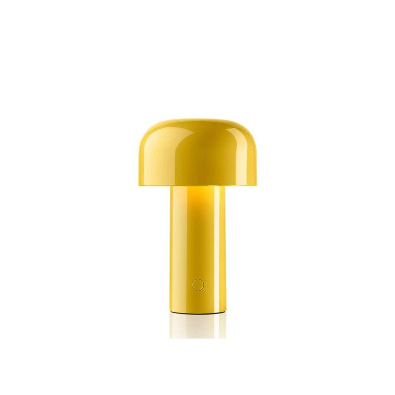 Flos Bellhop LED Portable Table Lamp Indian Yellow by Heal's | ufurnish.com