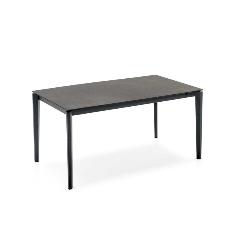 Heal's Rocca Ceramic Extending Dining Table Carrara White Ceramic Top ...